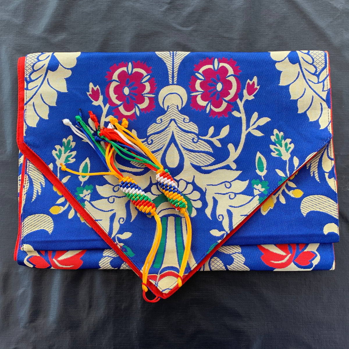 Table Runner/Altar Cloth - Norbu - Blue – Tibetan Emporium