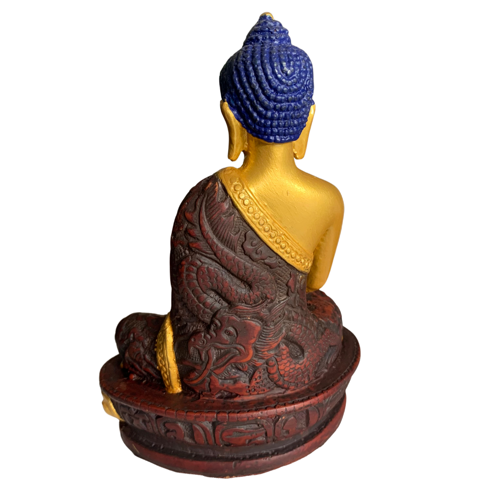 Buddha Statue – Hand-painted (Shakyamuni Buddha) – Tibetan Emporium