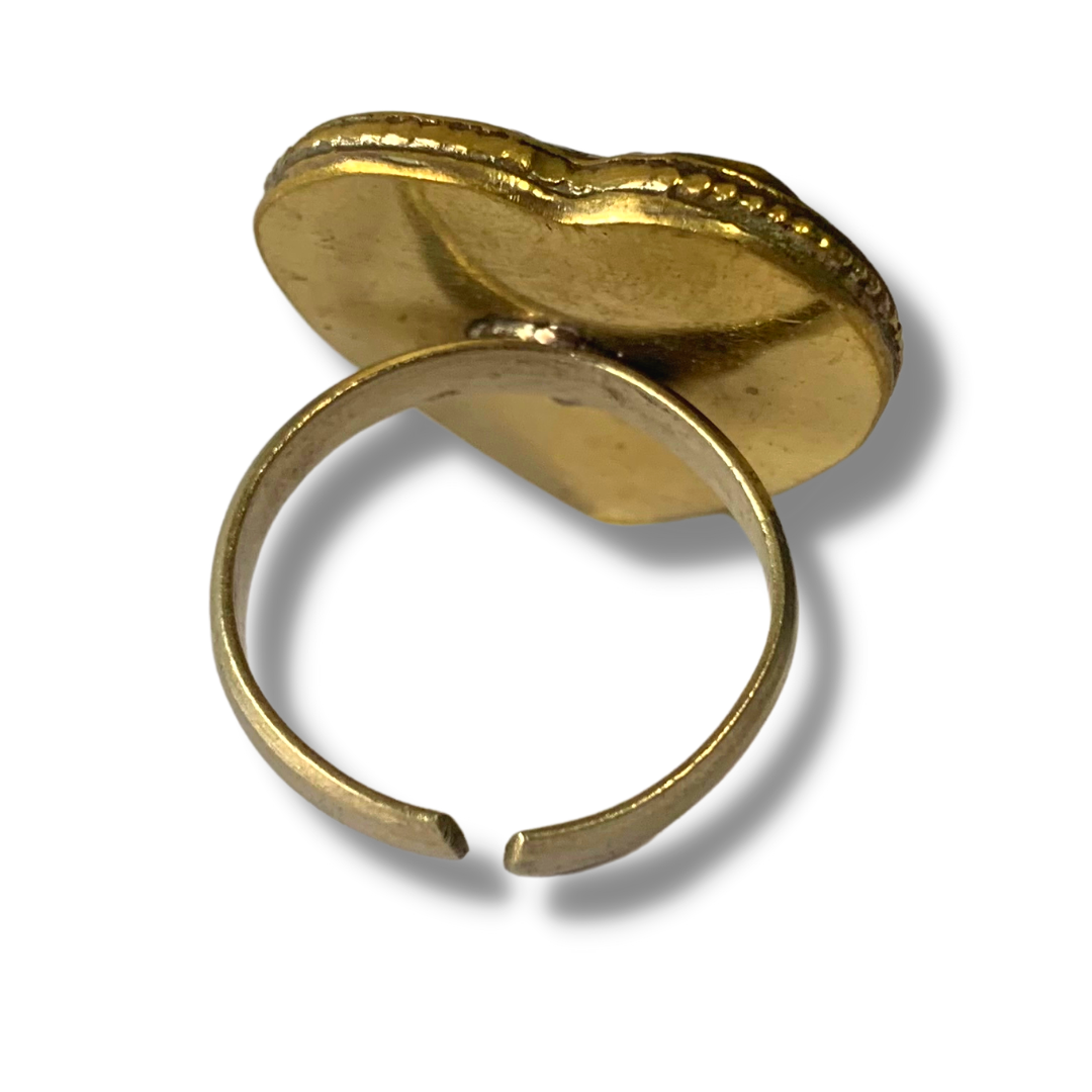 Heart-Shaped Finger Ring – Tibetan Emporium