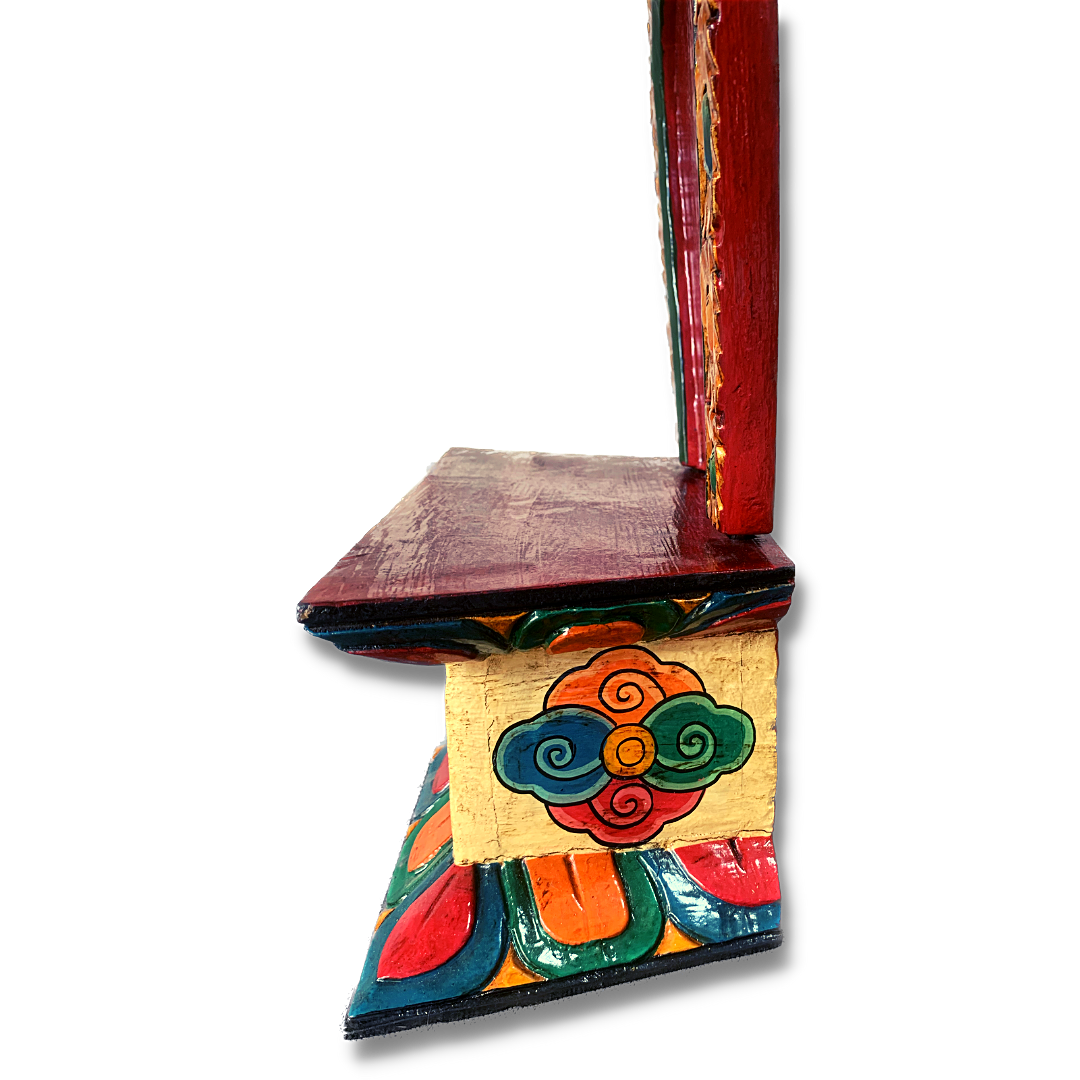 Snow Lion Statue Throne - Antique Like - Large – Tibetan Emporium
