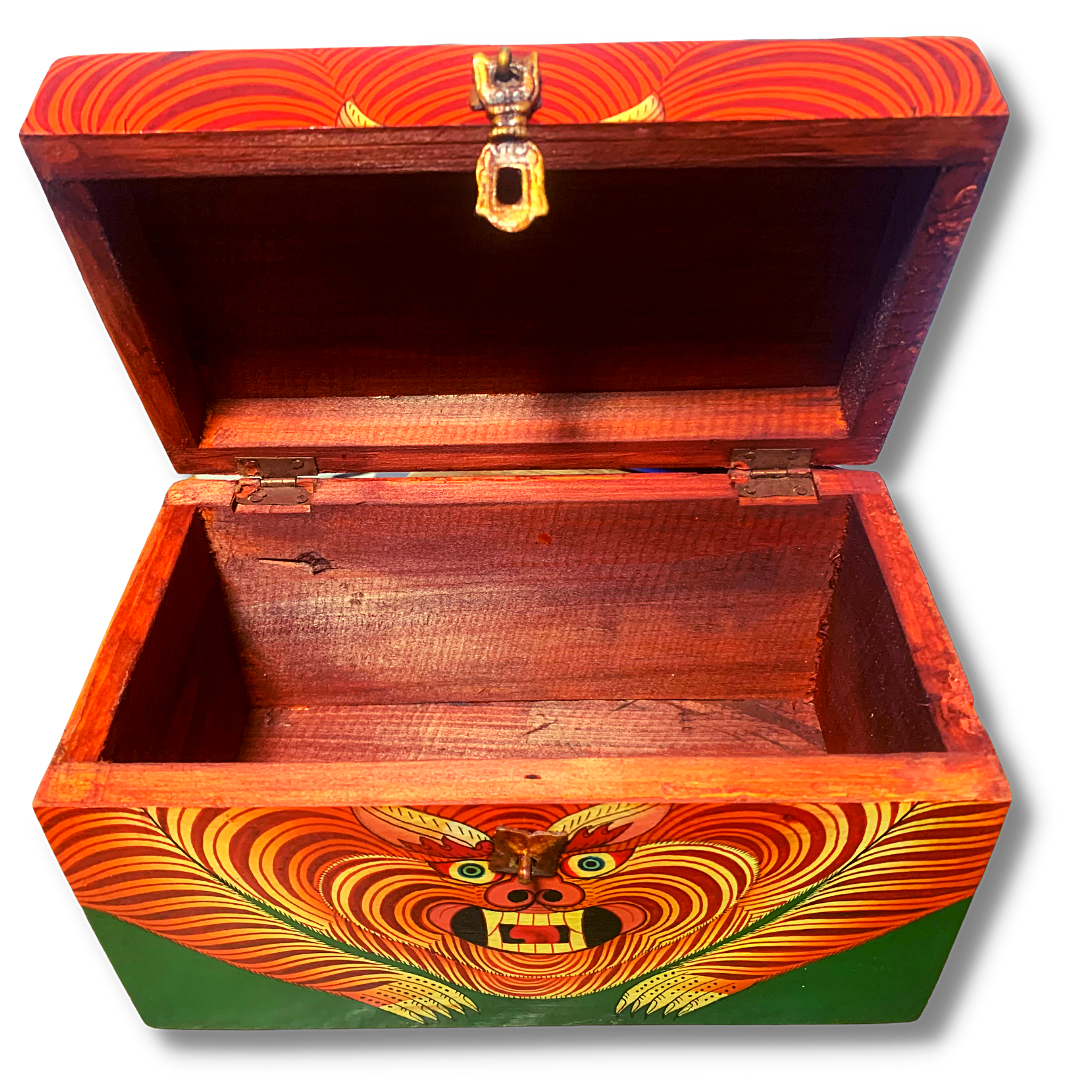 Tibetan Treasure Box - Tiger Box – Tibetan Emporium